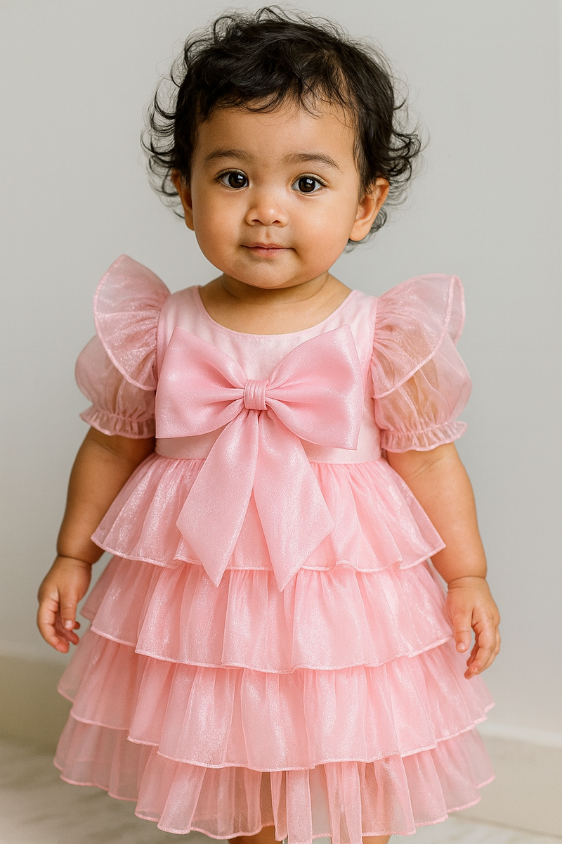 Sheena Dress Pink – LASSIE & LADDIE